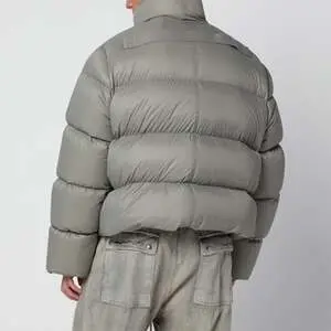 Rick Owens Turtle Jacket In Dark Pearl Nylon