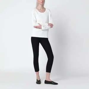 THE ROW Kalto Long-sleeved T-shirt In Cotton Jersey - White