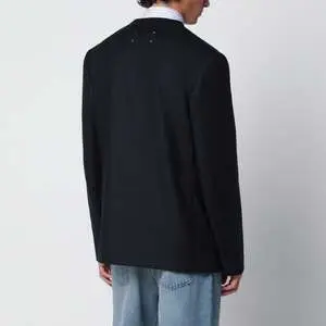 MAISON MARGIELA Minimal Navy Virgin Wool Jacket
