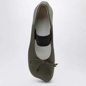 MAISON MARGIELA Anatomic Numeric Ballerinas In Beech