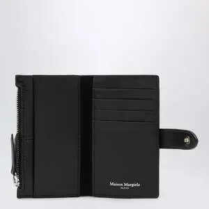 MAISON MARGIELA Leather Zip Card Holder With Coin Purse