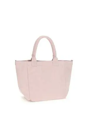 GANNI Small Easy Shopper Raspberry Print