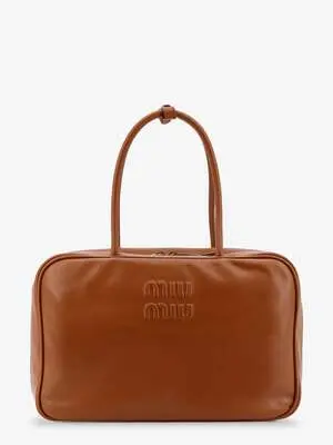 Miu Miu Beau Softy Leather Handbag - Multicolor