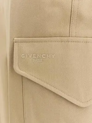 Givenchy Cotton And Wool Cargo Trousers