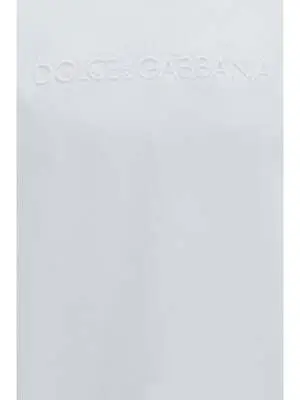 Dolce & Gabbana Cotton T-shirt With Regular Fit - White