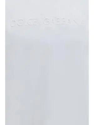 Dolce & Gabbana Cotton T-shirt With Regular Fit - White