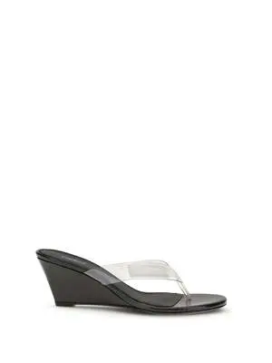 Coperni Wedge Flip-flops Sandals - Black