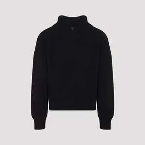 AMI Paris High Collar Sweater