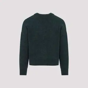AMI Paris Adc Cardigan - Green