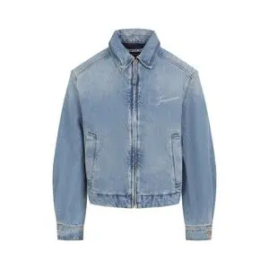 Jacquemus La Veste De-nîmes Canevas Jacket - Blue