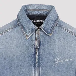 Jacquemus La Veste De-nîmes Canevas Jacket - Blue
