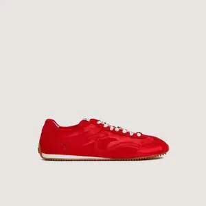 Sandro Light Wave Suede Sneakers