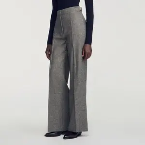 Sandro Wool Suit Trousers
