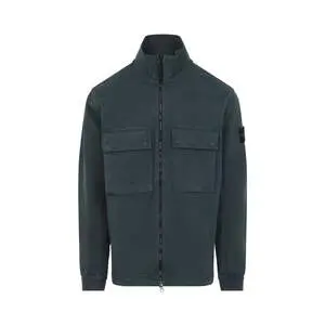 Stone Island Cotton Shirt Jacket - Green