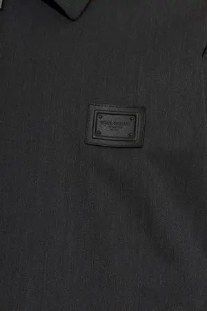 Dolce & Gabbana Jacket With Logo Patch