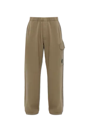 C.P. COMPANY Wide-leg Sweatpants - Green