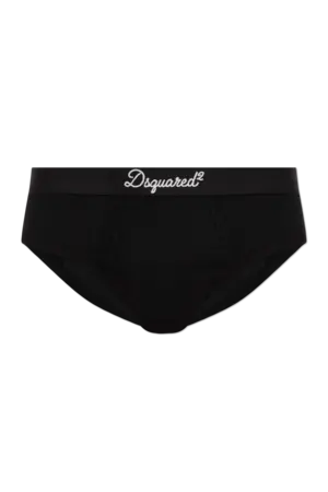 Dsquared2 Briefs With Logo - Black
