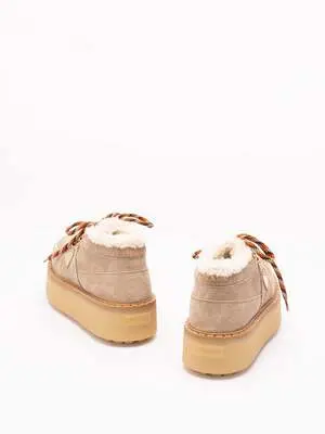 Prada Suede Lace-up Shoes - Multicolor