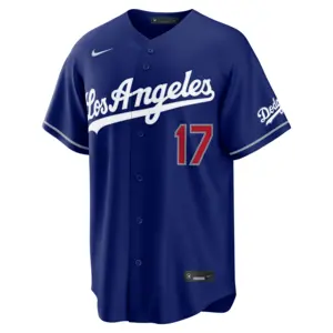 Nike Shohei Ohtani Los Angeles Dodgers Mlb Stadium Jersey - Blue