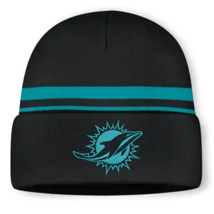 Nike Miami Dolphins Primetime Utility Nfl Cuffed Beanie - Black