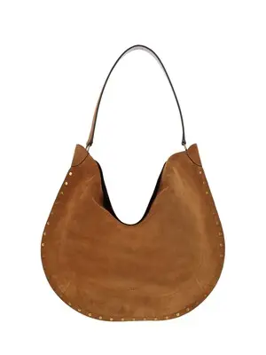 Isabel Marant Étoile Oskan Soft Hobo Bag - Brown