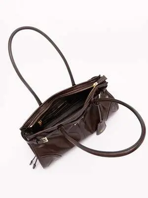 Prada Bonnie Medium Leather Bag - Multicolor