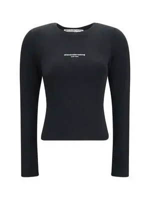 Alexander Wang Logo T-shirt - Black