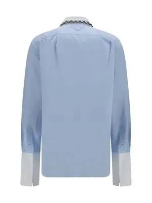 Prada Jewel-embellished Collar Shirt