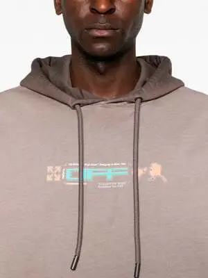 Off-White Archigeography 3 Arrow Skate` Hoodie