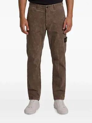 Stone Island Corduroy Garment Dyed `terra` Pants