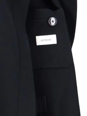 LEMAIRE Double-breasted Wrap Coat