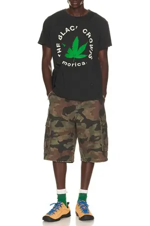 MadeWorn Black Crowes 90s Tee In Black