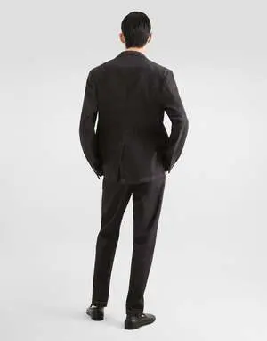 Dolce & Gabbana Single-breasted Portofino Denim Jacket With Patch