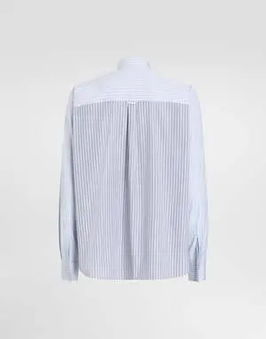 Dolce & Gabbana Striped Poplin Shirt