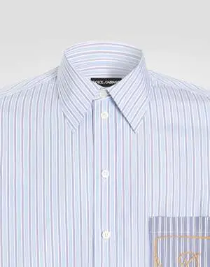 Dolce & Gabbana Striped Poplin Shirt