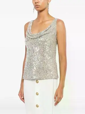 Naeem Khan Sequin-embellished Top