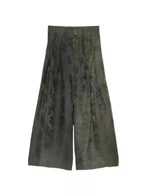 UMA WANG Poetic Pants - Green