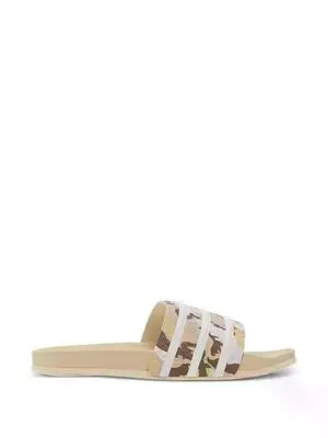 Adidas Adilette Og Cf Camouflage-print Slides