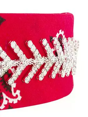 Fallon Jewel Embellished Bandana Choker
