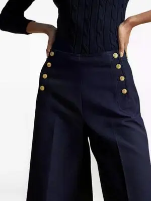 Polo Ralph Lauren Button-embellished Tailored Trousers