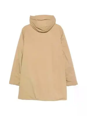K-WAY Sophie Logo-patch Hooded Coat