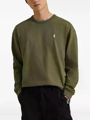 Polo Ralph Lauren Relaxed Fit Jersey Long-sleeve T-shirt - Green