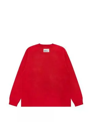 AAPE BY *A BATHING APE Moonface-patch Long-sleeved T-shirt