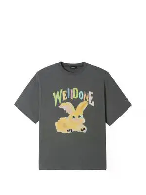 We11Done Graphic-print T-shirt - Grey