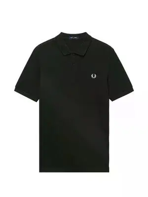 Fred Perry Laurel-embroidered Polo Shirt Green