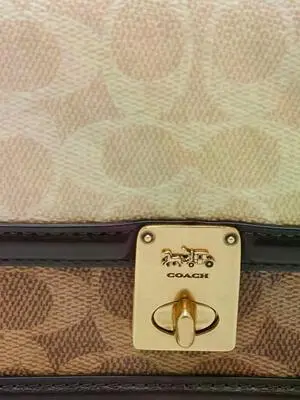COACH VINTAGE Hutton Signature Belt Bag