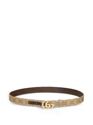 Gucci Cut Gg Marmont Reversible Belt