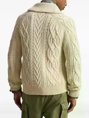 Polo Ralph Lauren Cable-knit Shawl-collar Cardigan