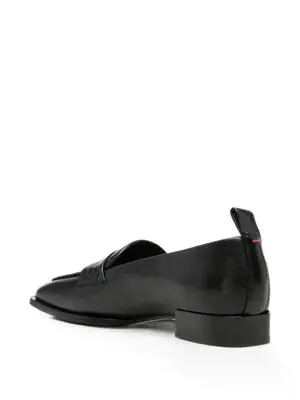 AeydĒ Square-toe Leather Loafers