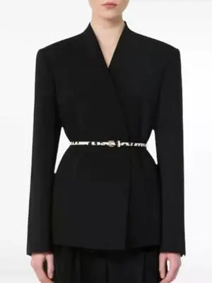 Max Mara Belted Double-breasted Jacket